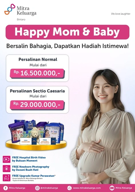 Paket Promo Persalinan Normal dan Caesaria di Mitra Keluarga BIntaro ...