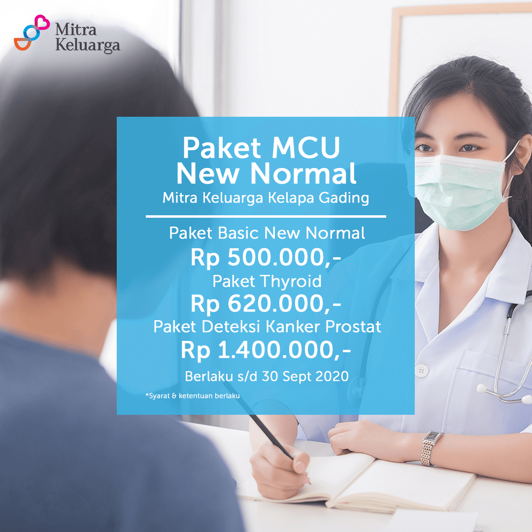 Paket MCU New Normal Mitra Keluarga Kelapa Gading
