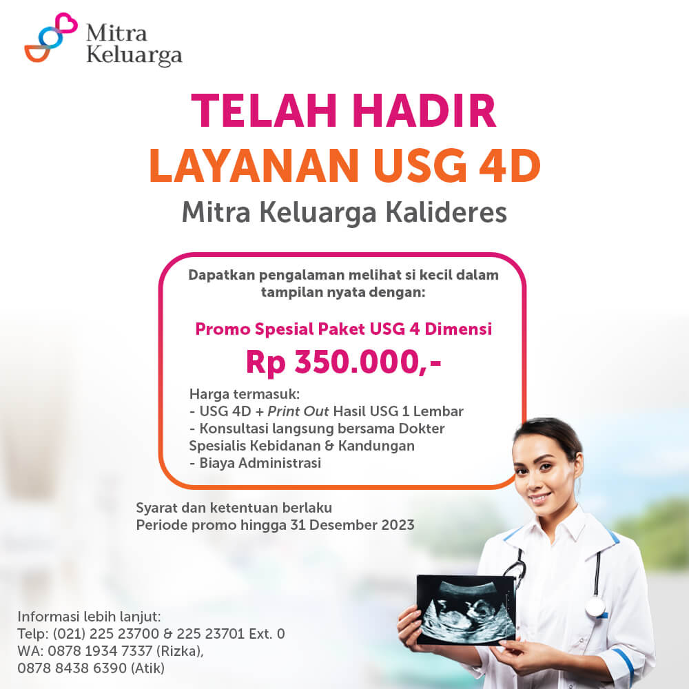 Layanan USG 4D Mitra Keluarga Kalideres
