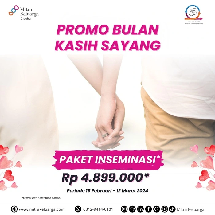 Promo Paket Inseminasi Spesial Bulan Kasih Sayang