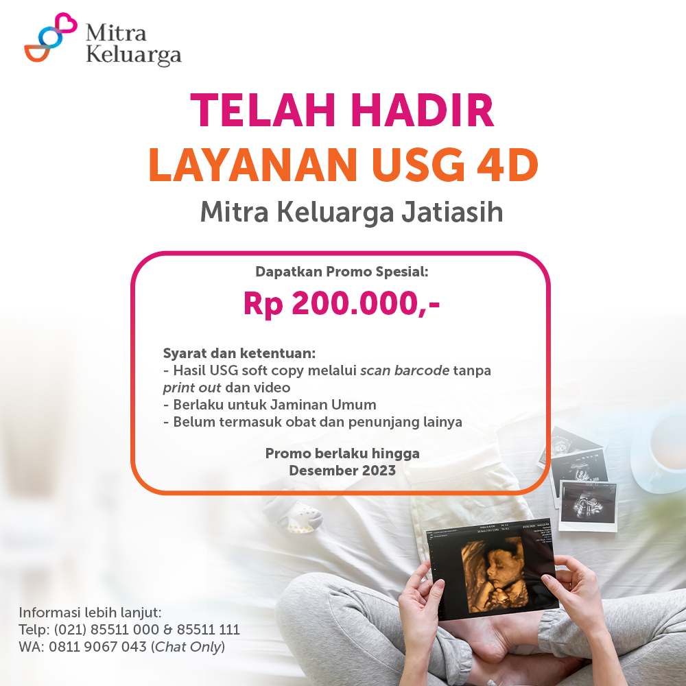 Promo USG 4D Mitra Keluarga Pratama Jatiasih