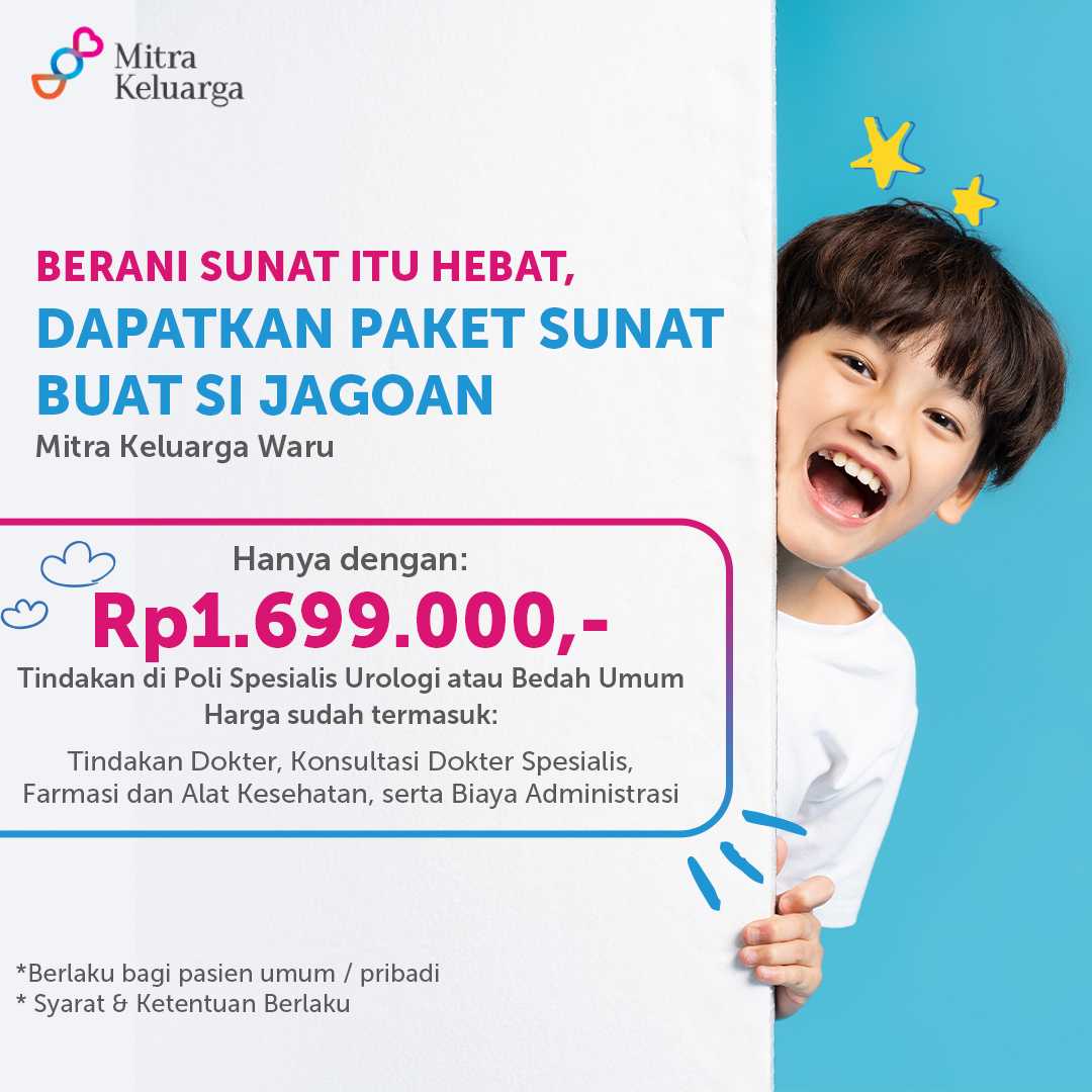 Promo Paket Sunat Rp1,6 Jutaan saja!