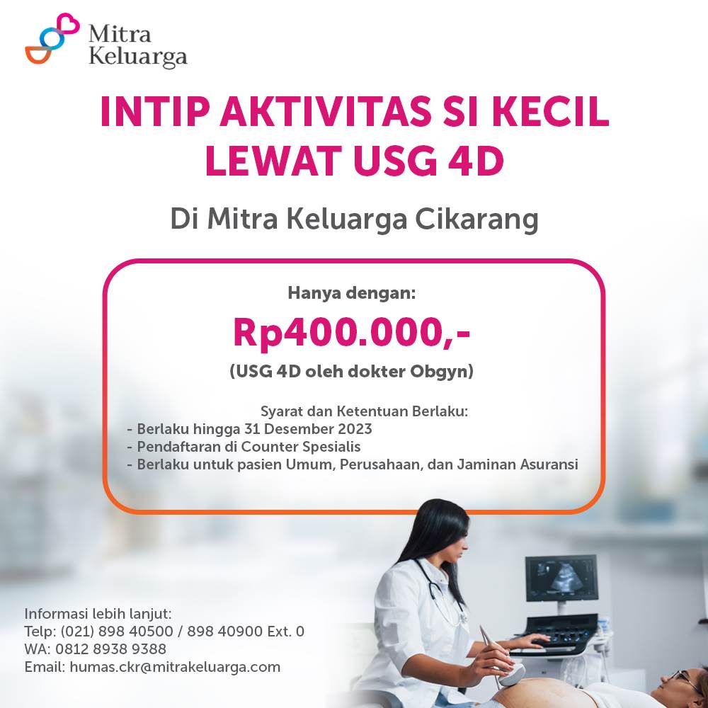 Yuk, USG 4D di Mitra Keluarga Cikarang!