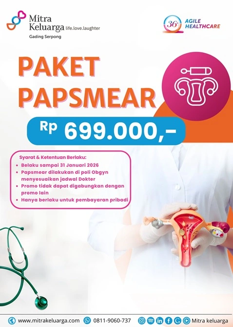 Paket Pap Smear Mitra Keluarga Gading Serpong, Tidak sampai Rp700 Ribu!